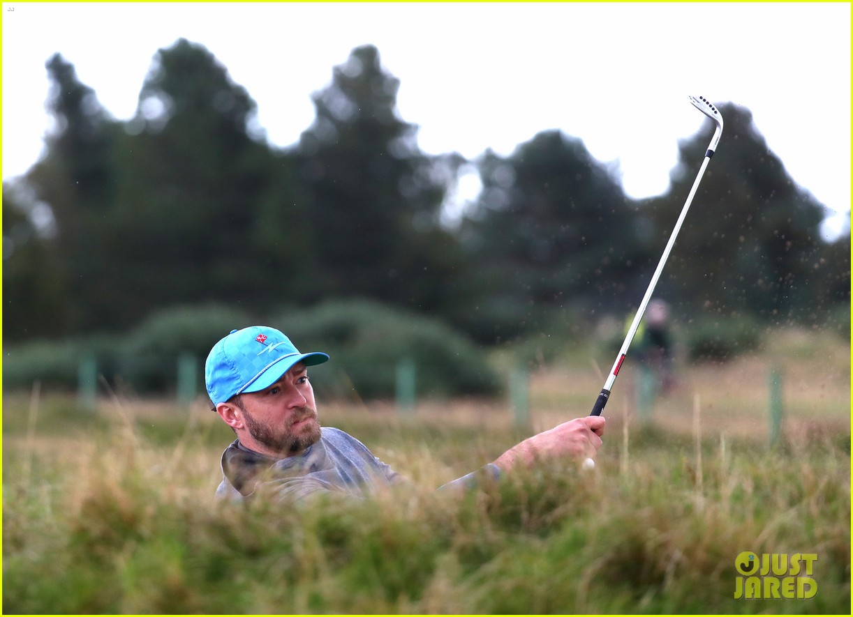 Justin Timberlake Has Been Playing Golf All Week in Scotland!: Photo ...