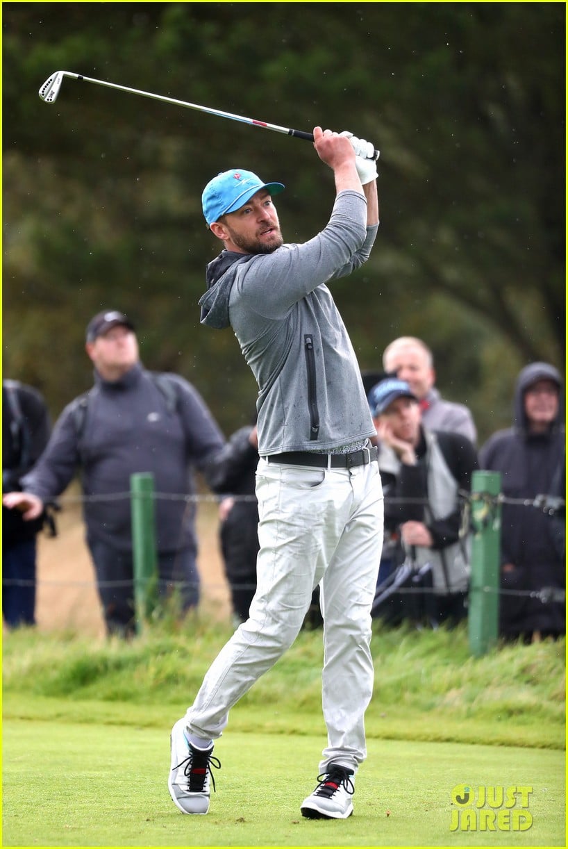 Justin Timberlake Has Been Playing Golf All Week in Scotland!: Photo ...