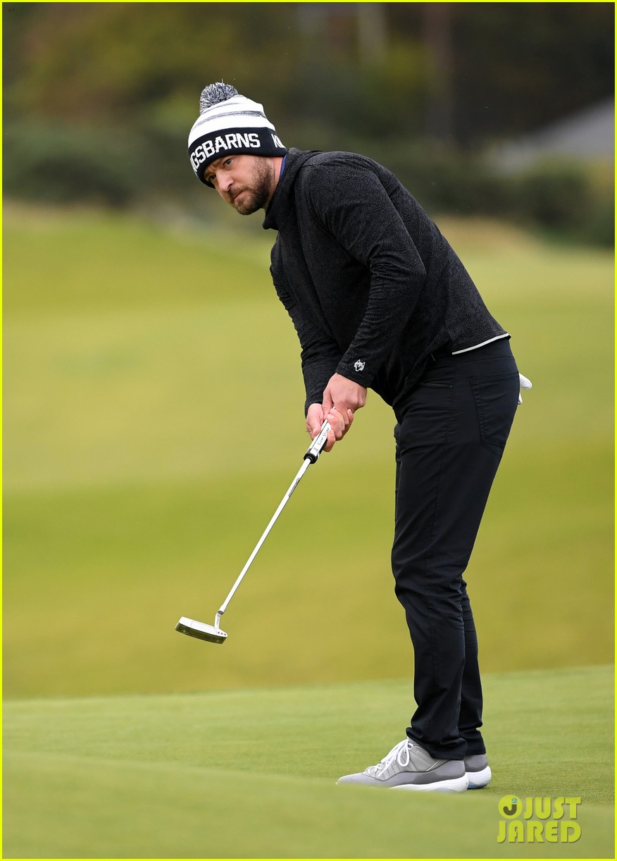 Justin Timberlake Has Been Playing Golf All Week in Scotland!: Photo ...