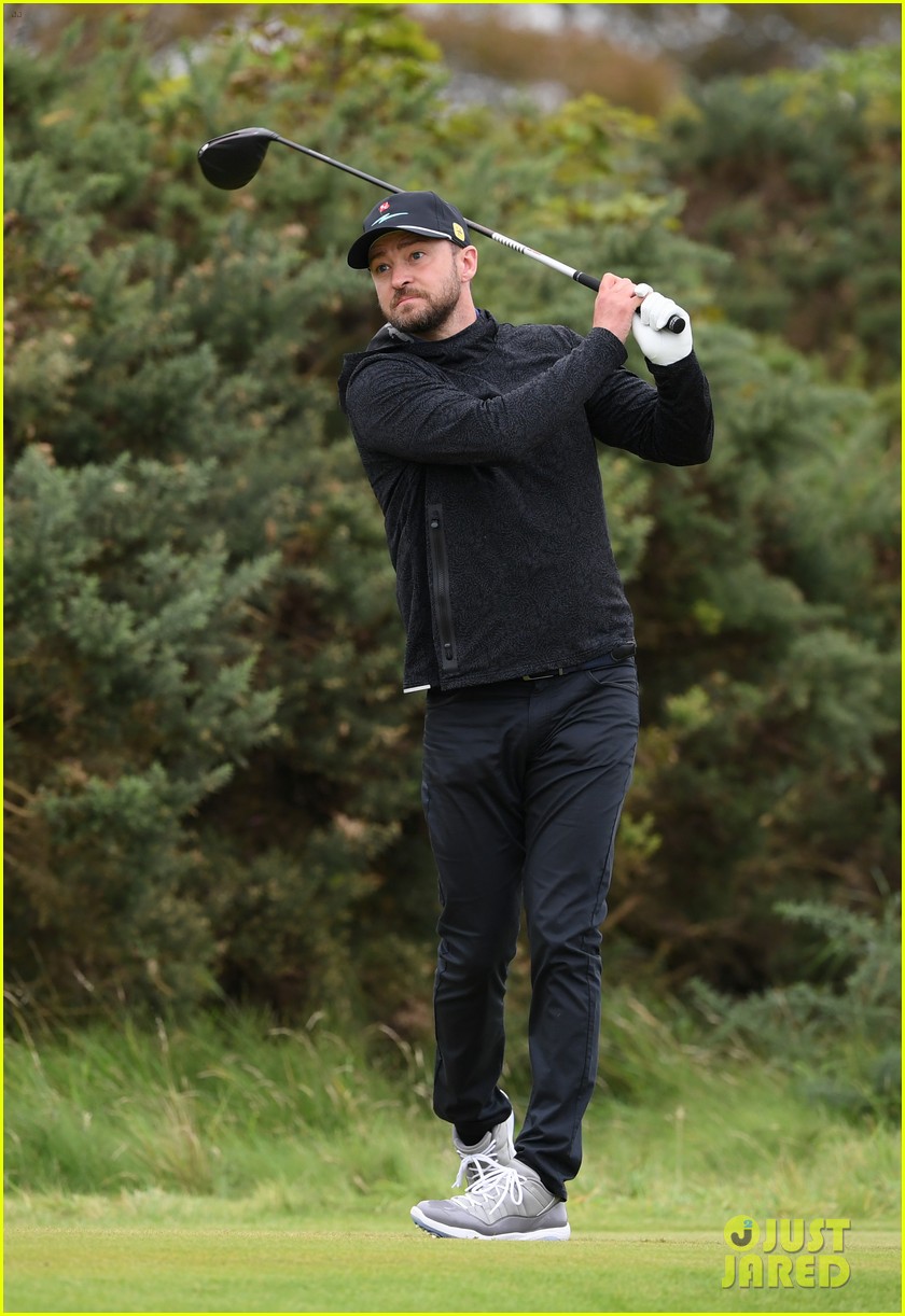 Justin Timberlake Has Been Playing Golf All Week in Scotland!: Photo ...