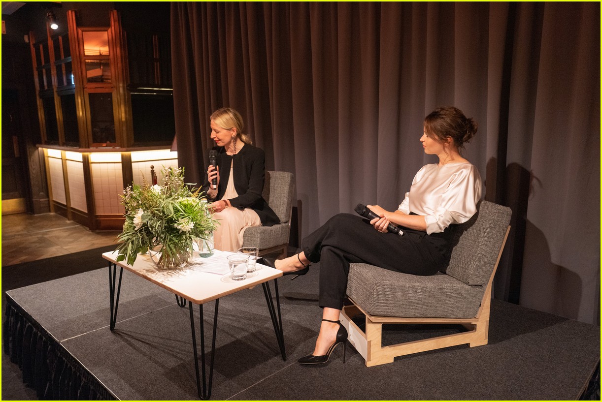 Felicity Jones Attends Net-A-Porter's Incredible Women Talk: Photo ...