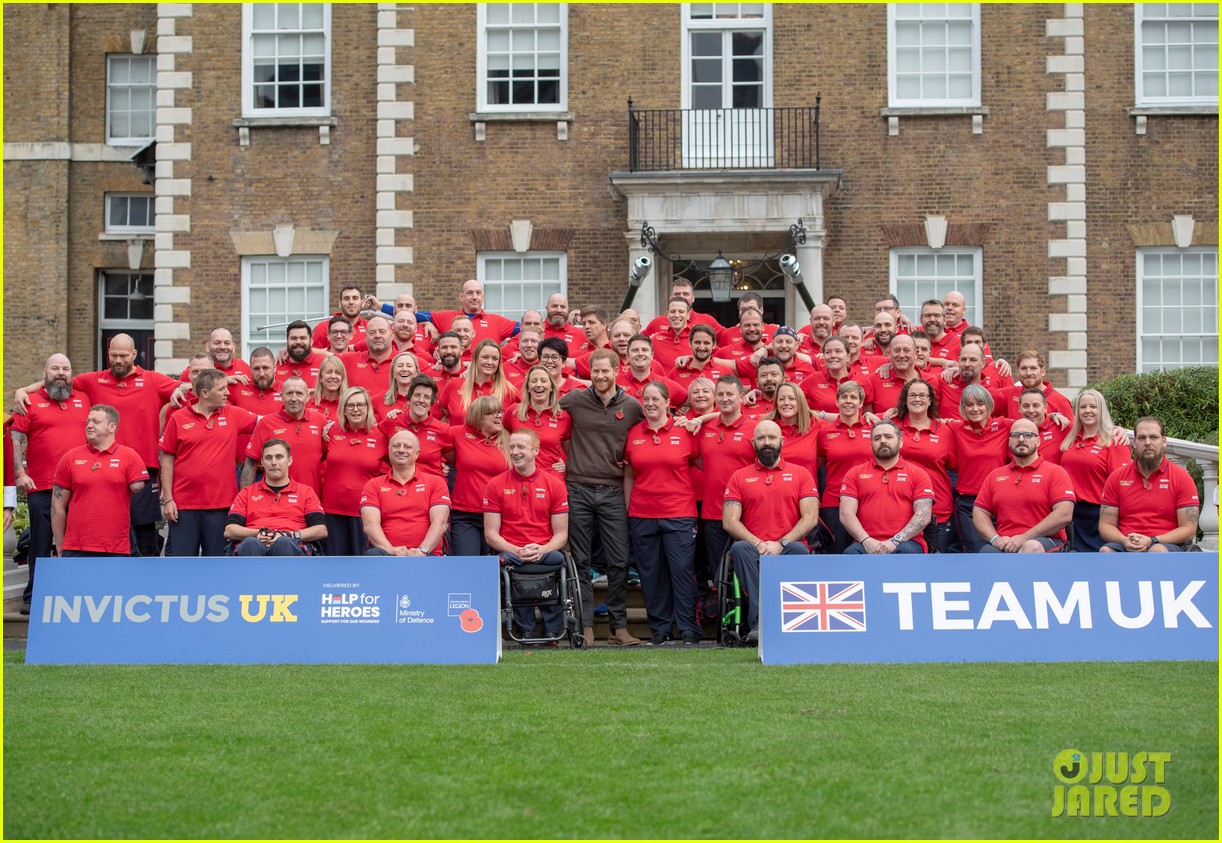 Prince Harry Celebrates Invictus Games Team UK Launch!: Photo 4378498 ...