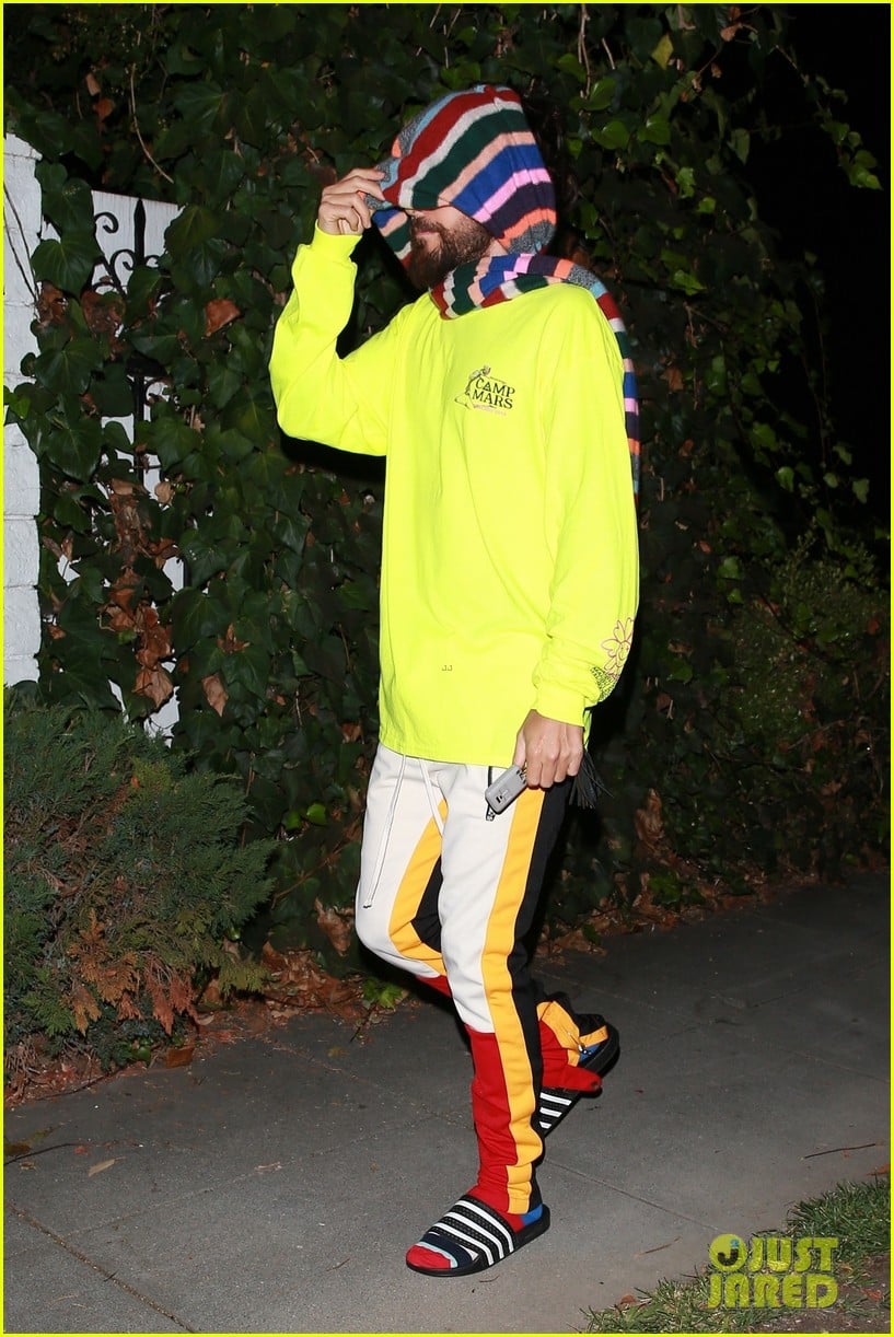 Jared Leto Steps Out For Birthday Party After Reports Say He's Upset ...
