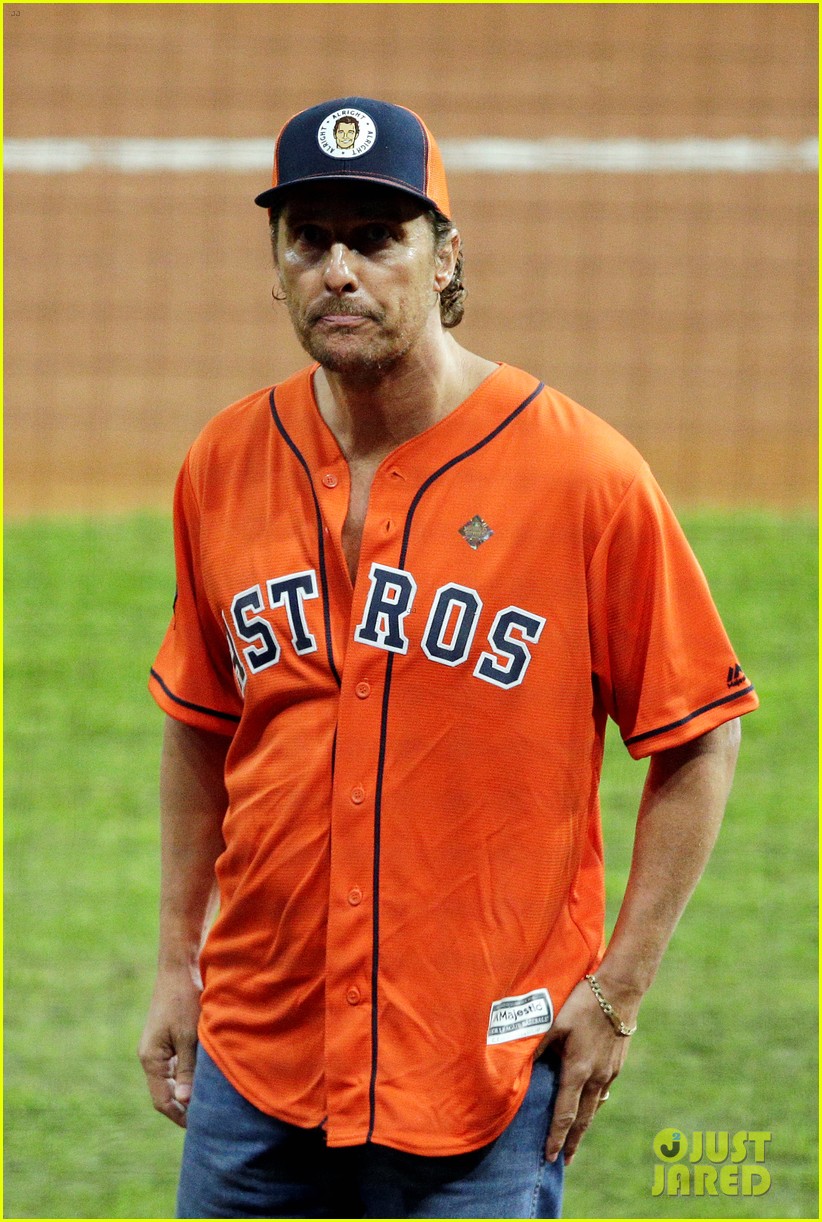 Matthew McConaughey Cheers On Houston Astros at World Series 2019 ...