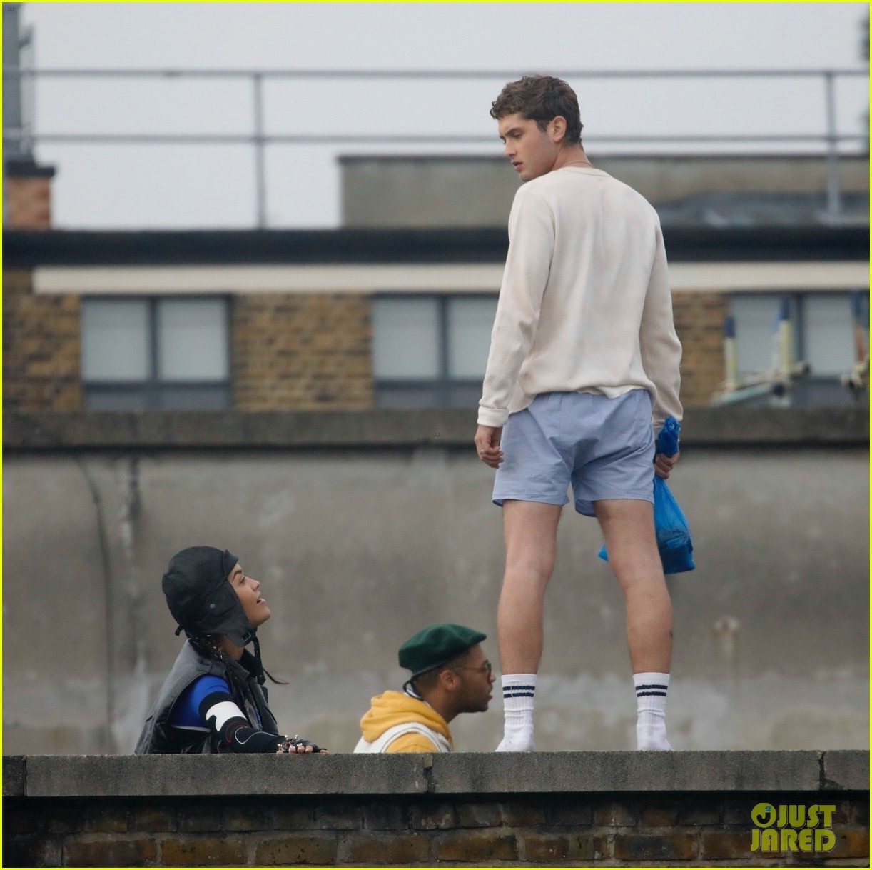 Rafferty Law Wears His Underwear on 'Oliver Twist' Remake Set with Rita ...