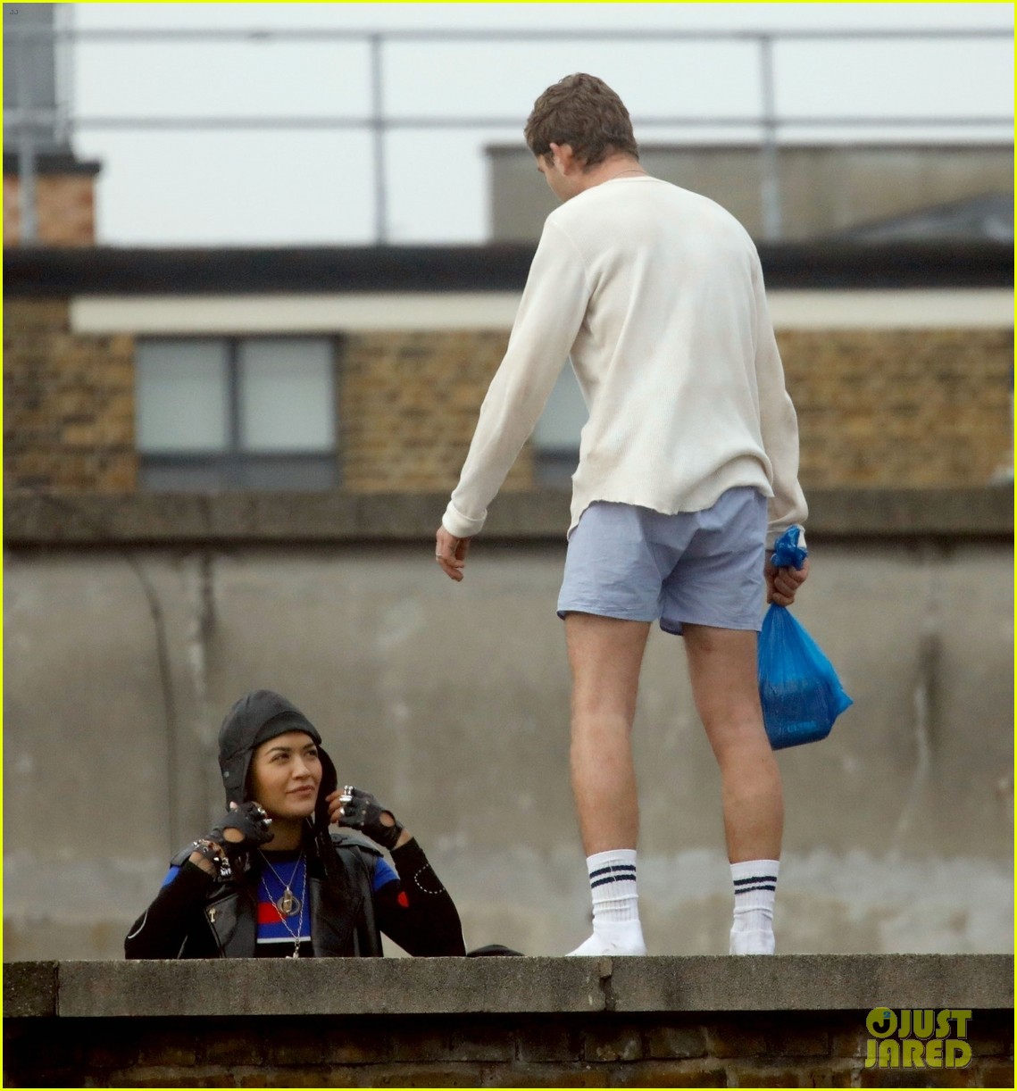 Rafferty Law Wears His Underwear on 'Oliver Twist' Remake Set with Rita ...