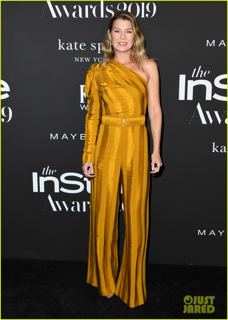 Ellen Pompeo, Olivia Munn, & Kaley Cuoco Rock the Black Carpet at ...