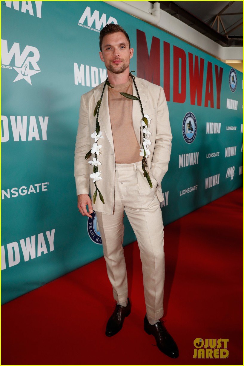 Ed Skrein, Darren Criss & More Celebrate Premiere of 'Midway' in Hawaii ...