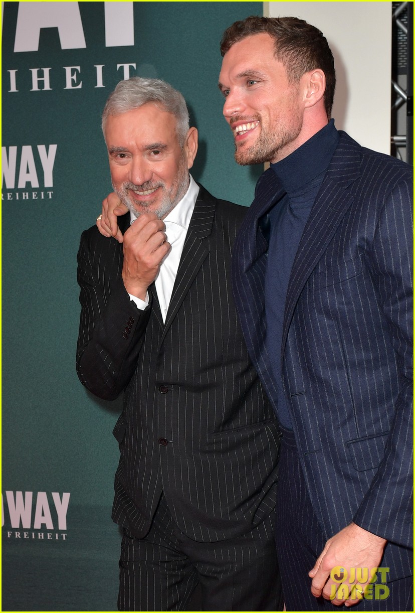 Ed Skrein Touches Down in Munich for 'Midway' Premiere!: Photo 4376559 ...