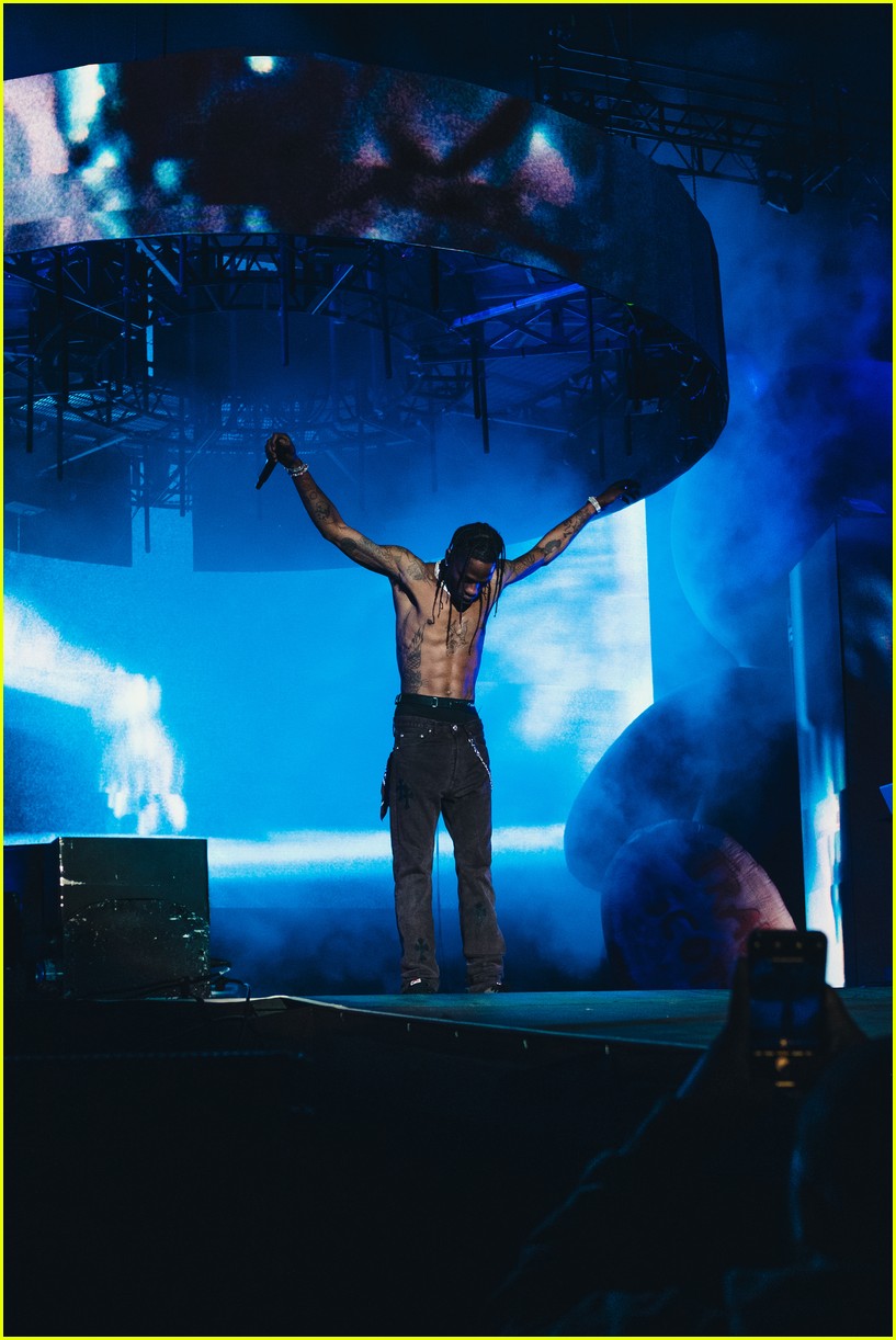 Travis Scott On Stage