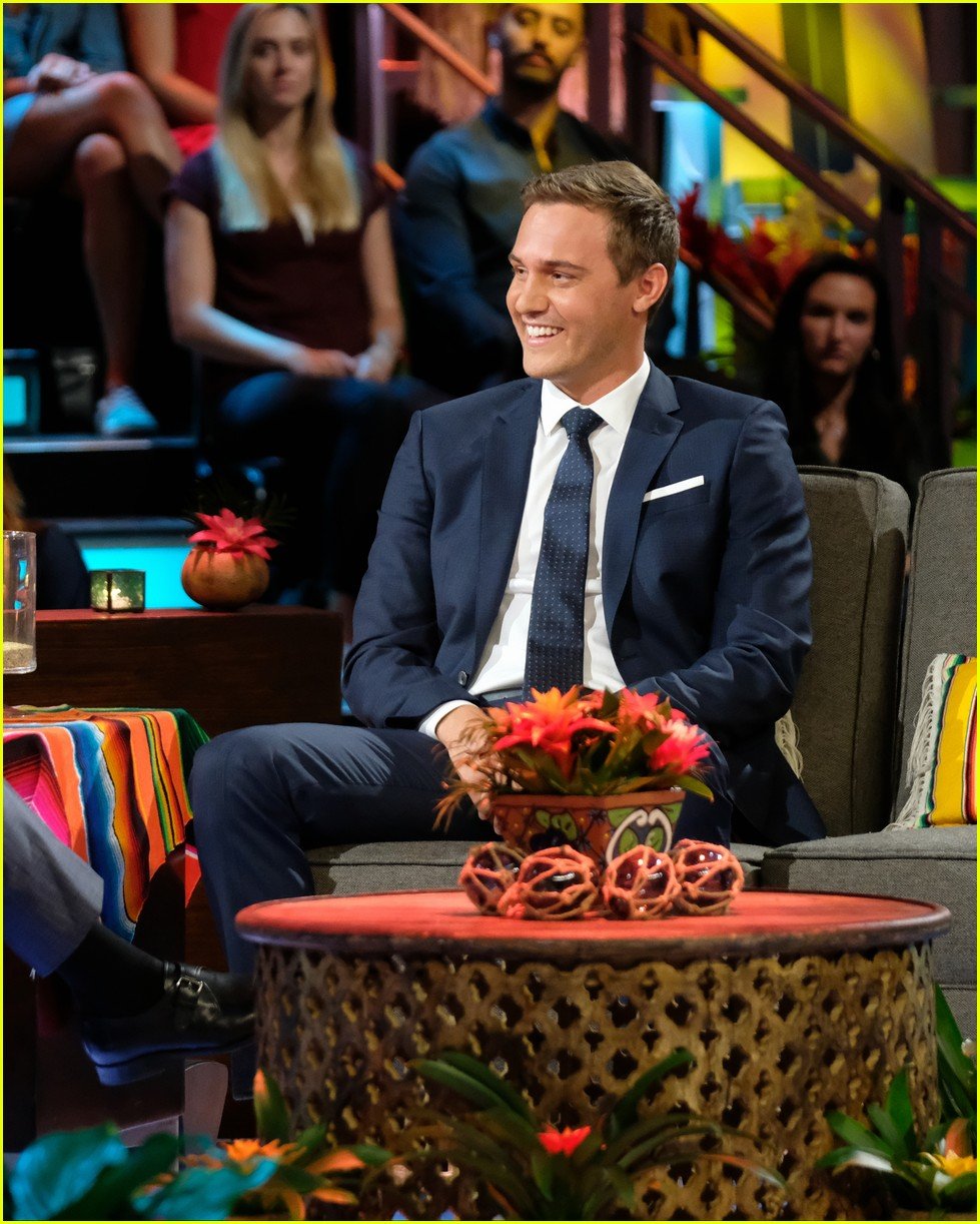 The Bachelor's Peter Weber Gets Stitches Removed After Suffering Face ...