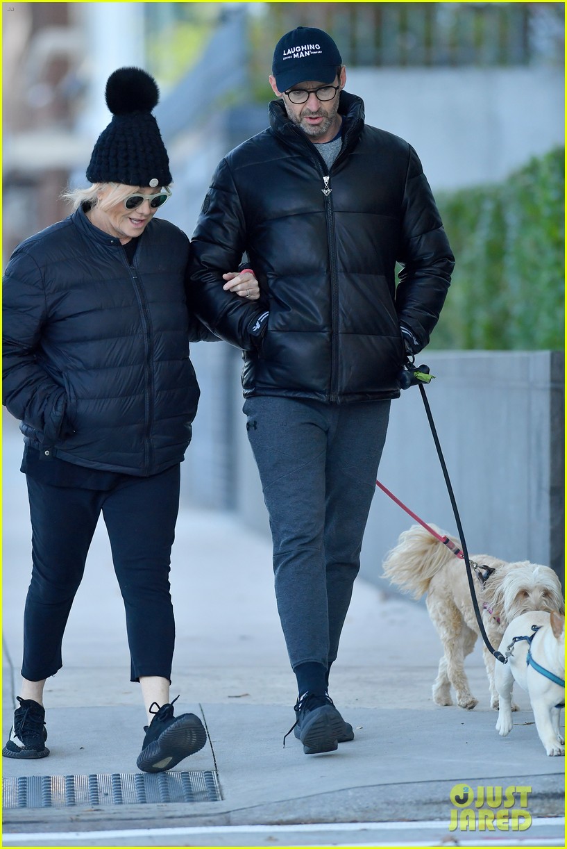 Hugh Jackman & Wife Deborra-Lee Furness Don Matching Outfits While ...