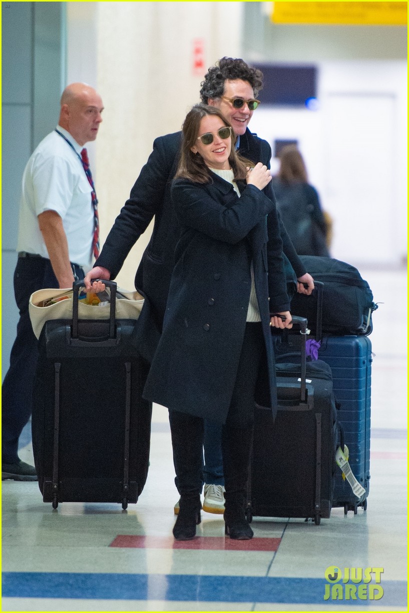 Felicity Jones & Husband Charles Guard Make Rare Public Appearance at ...