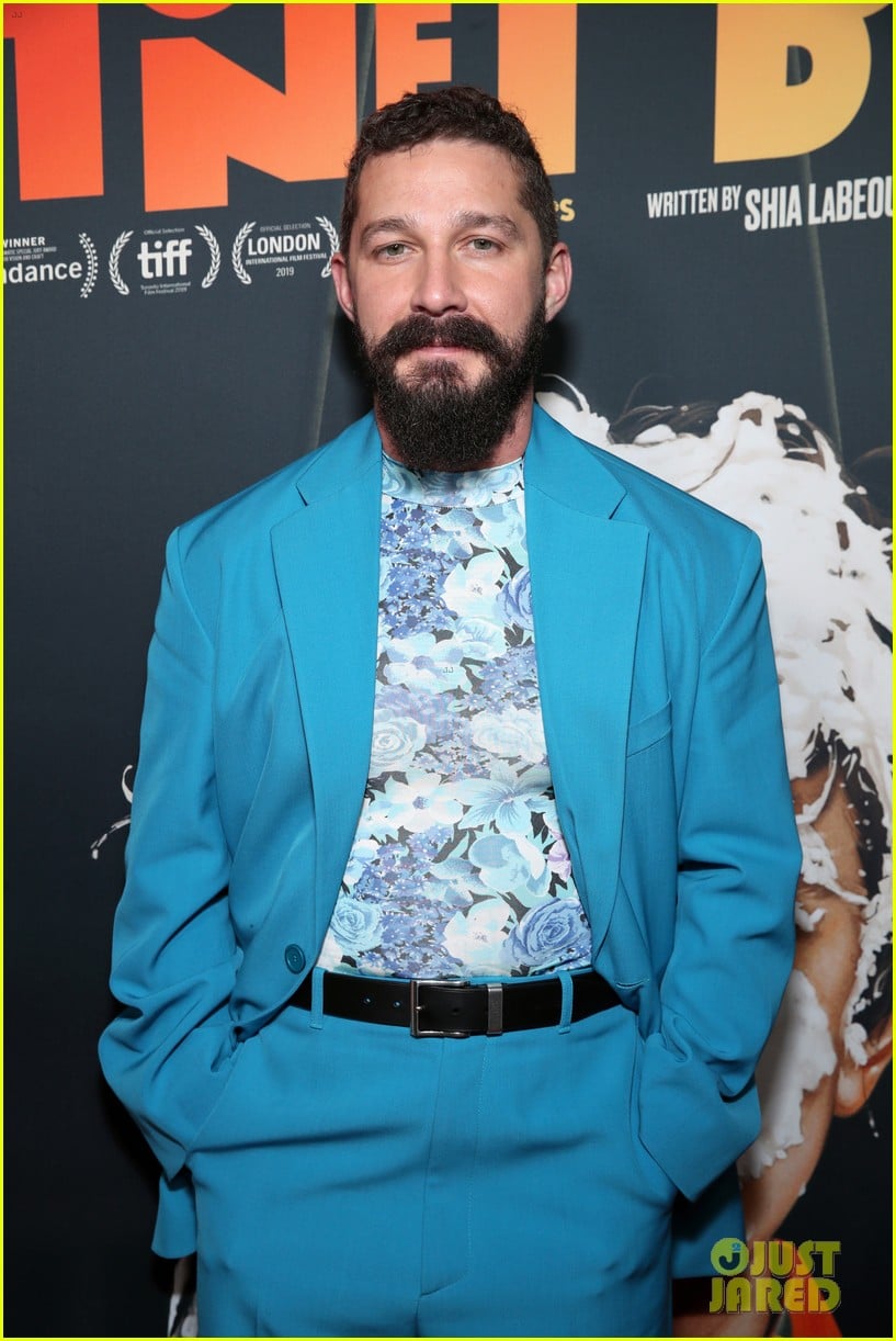 Shia LaBeouf Wears an Over-Sized Blue Suit at 'Honey Boy' Premiere with Noah Jupe: Photo 4382948 ...