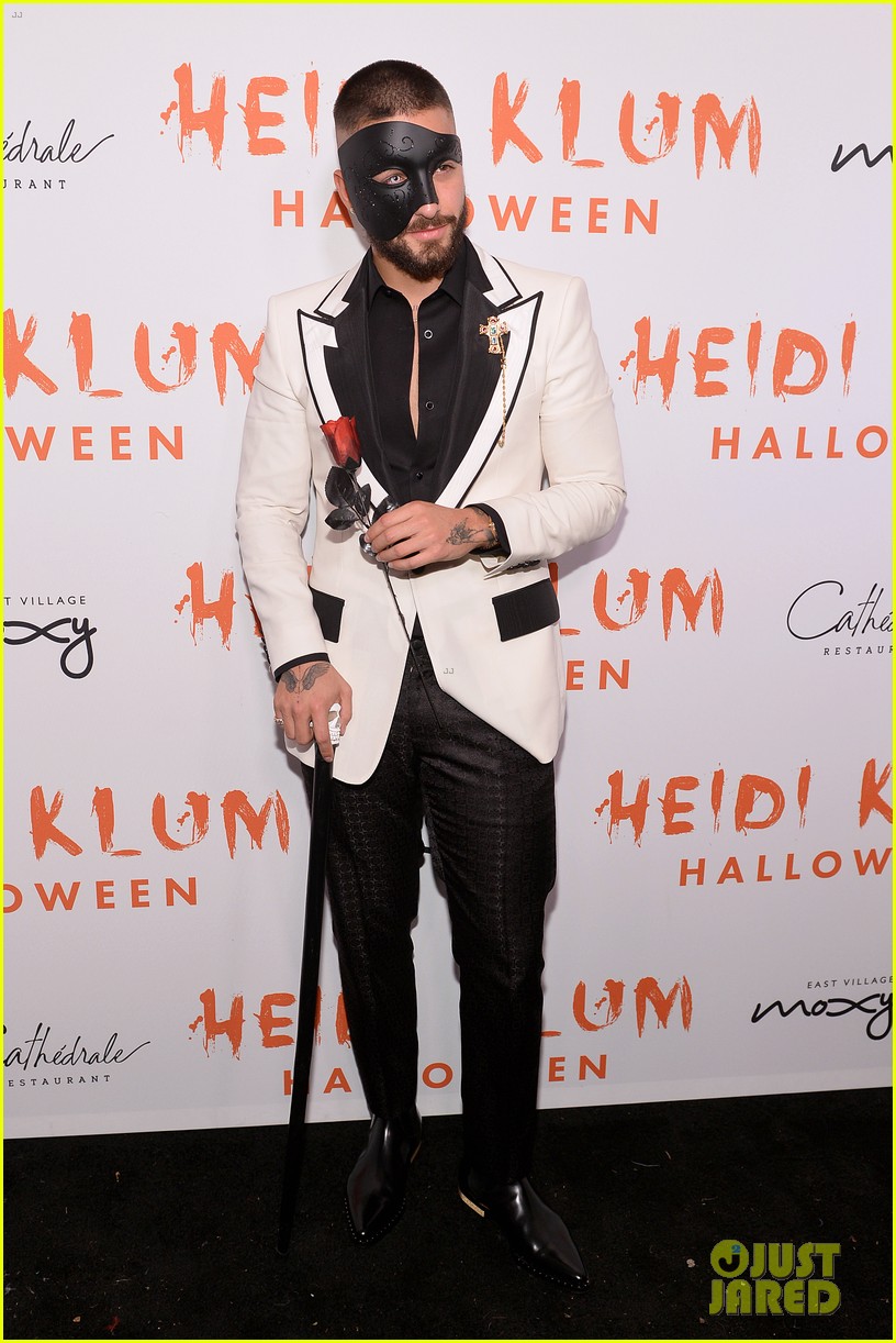 Maluma Is a Sexy Masked Man at Heidi Klum's Halloween Party: Photo ...