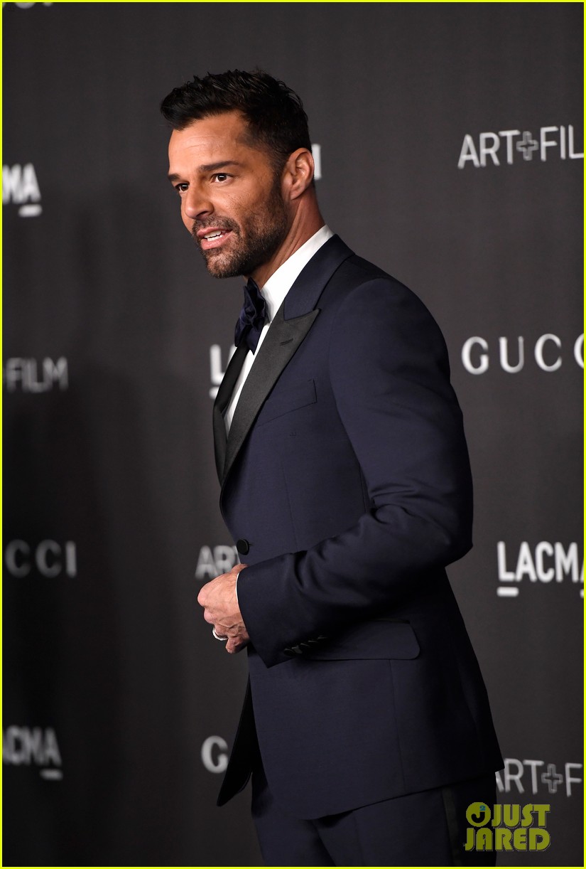 Ricky Martin & Jwan Yousef Attend LACMA Gala 2019 After Welcoming Son ...