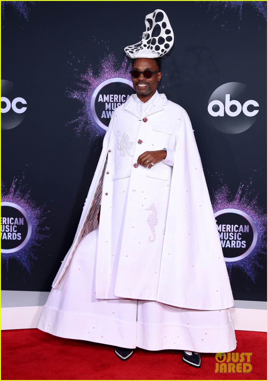 Billy Porter Wows in Extravagant Headpiece at AMAs 2019!: Photo 4393340 ...