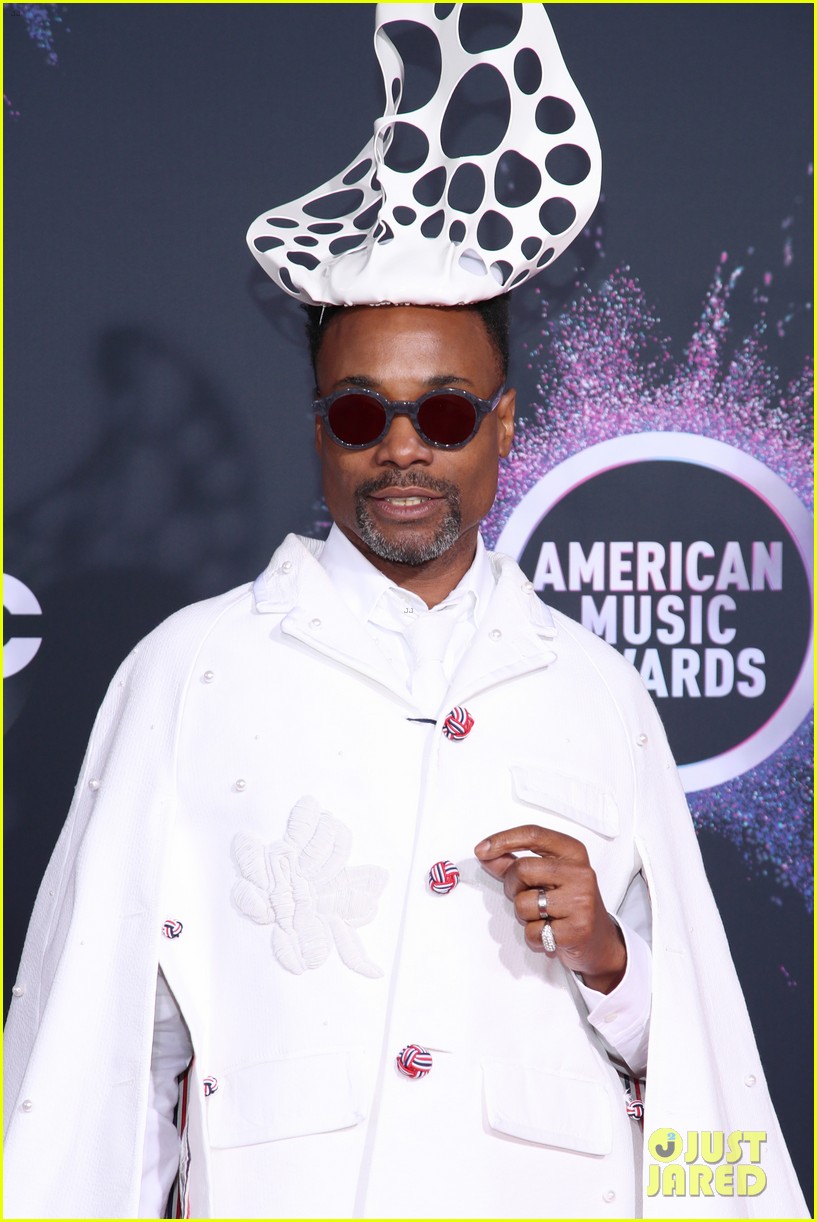 Billy Porter Wows in Extravagant Headpiece at AMAs 2019!: Photo 4393347 ...