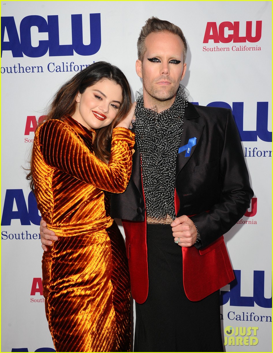 Selena Gomez Supports Songwriter Justin Tranter at Bill of Rights ...
