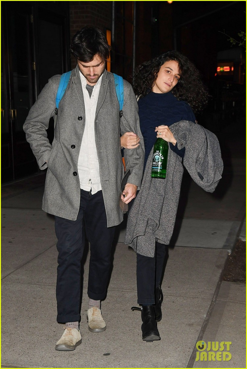 Jenny Slate Holds on Close to Fiance Ben Shattuck During Night Out in ...