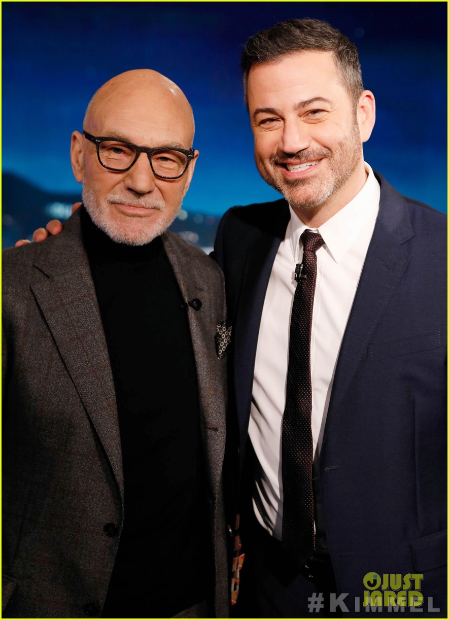 Sir Patrick Stewart Teases 'Star Trek: Picard' on 'Kimmel': 'It's A ...