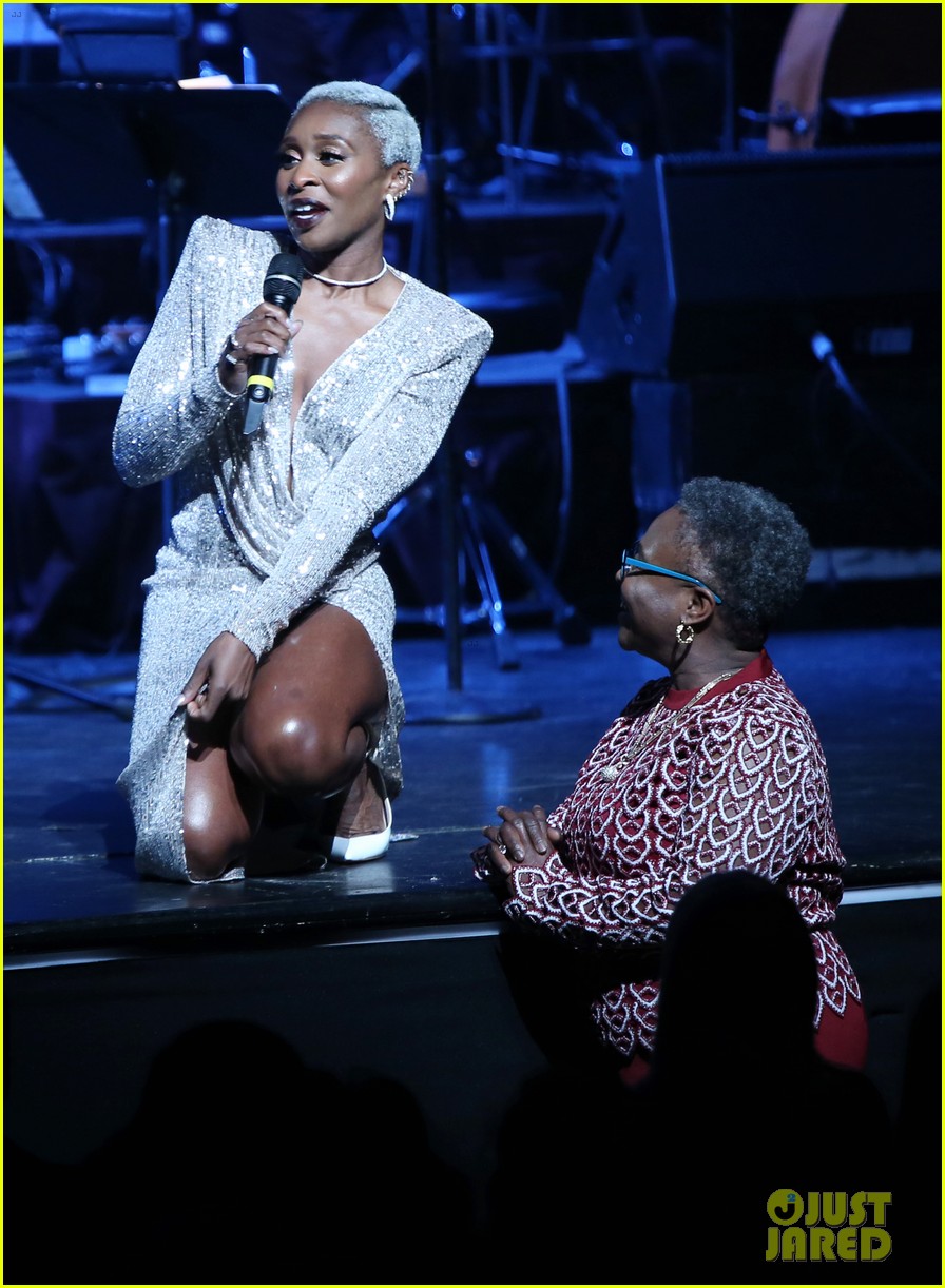 Cynthia Erivo & Shoshana Bean Sing for the Clintons at Second Annual ...