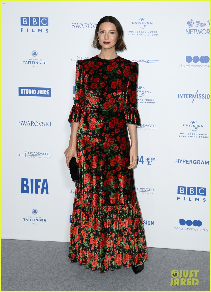 Caitriona Balfe & Lily James Go Glam for British Independent Film ...