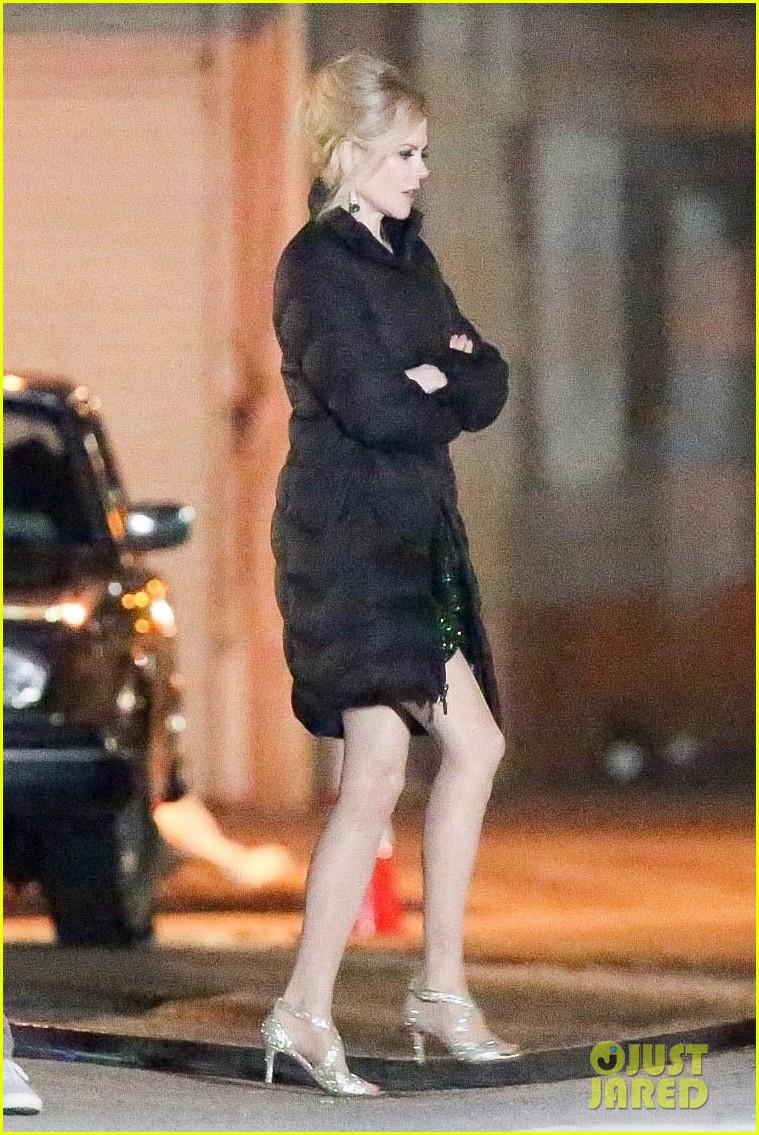 Nicole Kidman & Andrew Rannells Spotted for First Time on 'The Prom ...