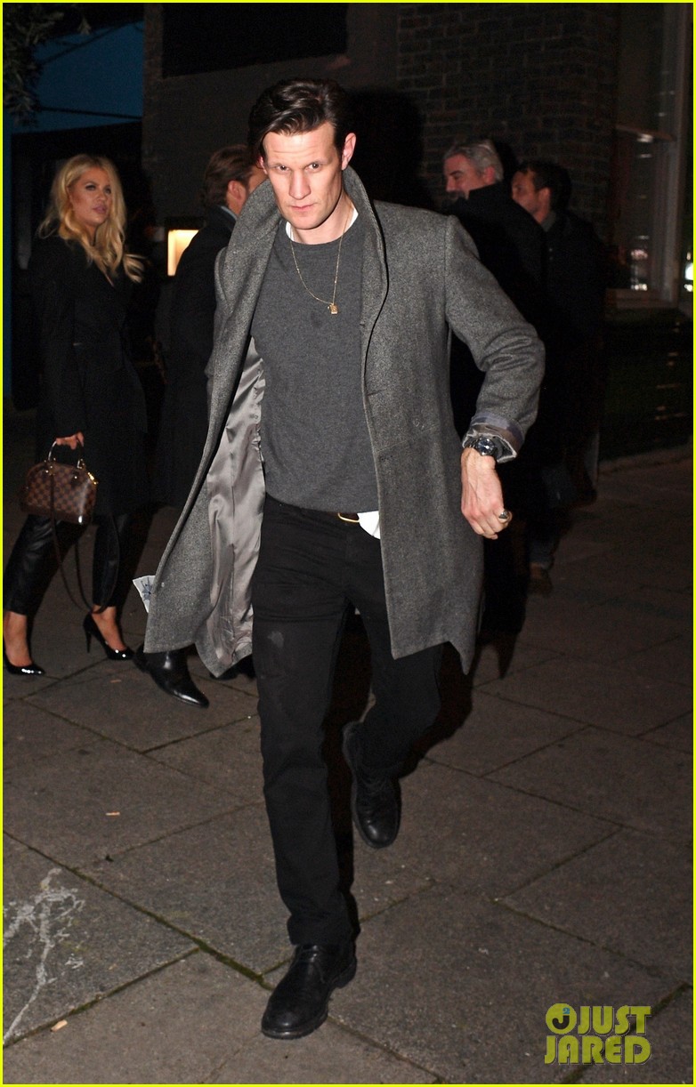 Matt Smith Enjoys Night Out in London Amid Lily James Split Rumors ...