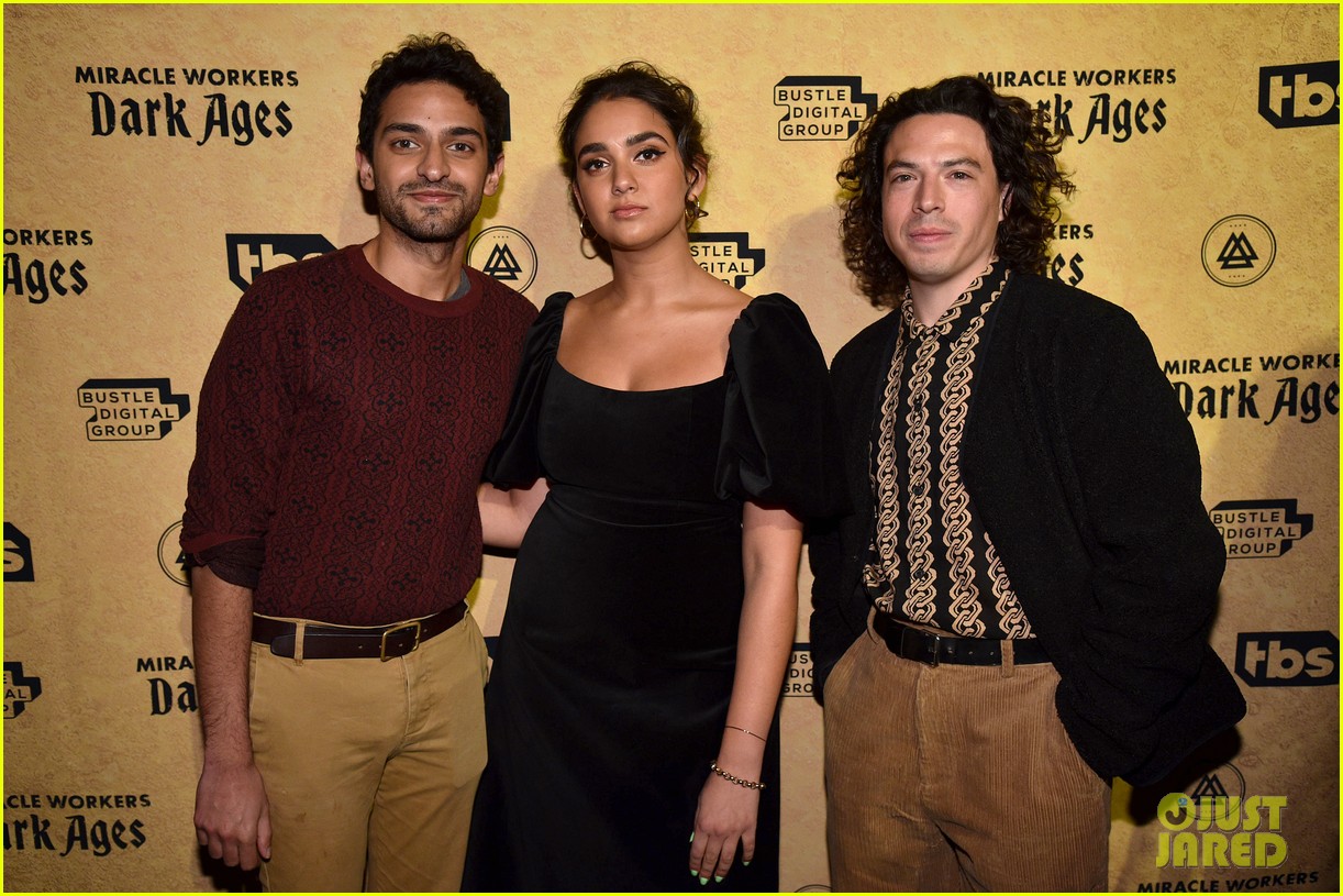 Dylan Sprouse Serves Up Mead For 'Miracle Workers: Dark Ages' Premiere ...