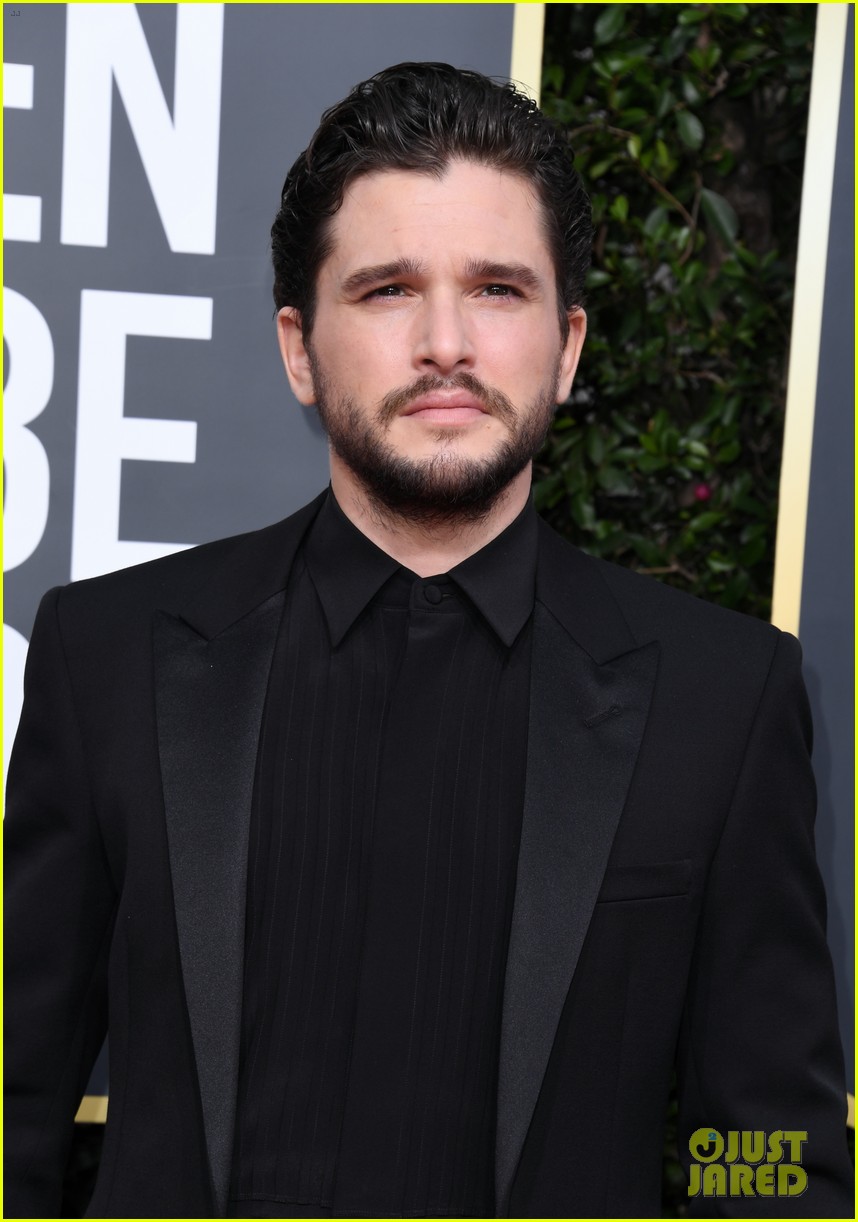 Kit Harington & Wife Rose Leslie Couple Up at Golden Globes 2020 ...