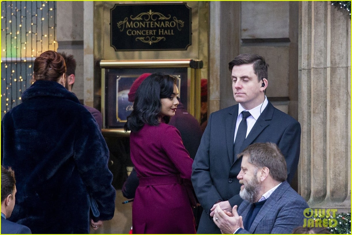 Vanessa Hudgens Spotted Filming the 'Princess Switch' Sequel!: Photo ...