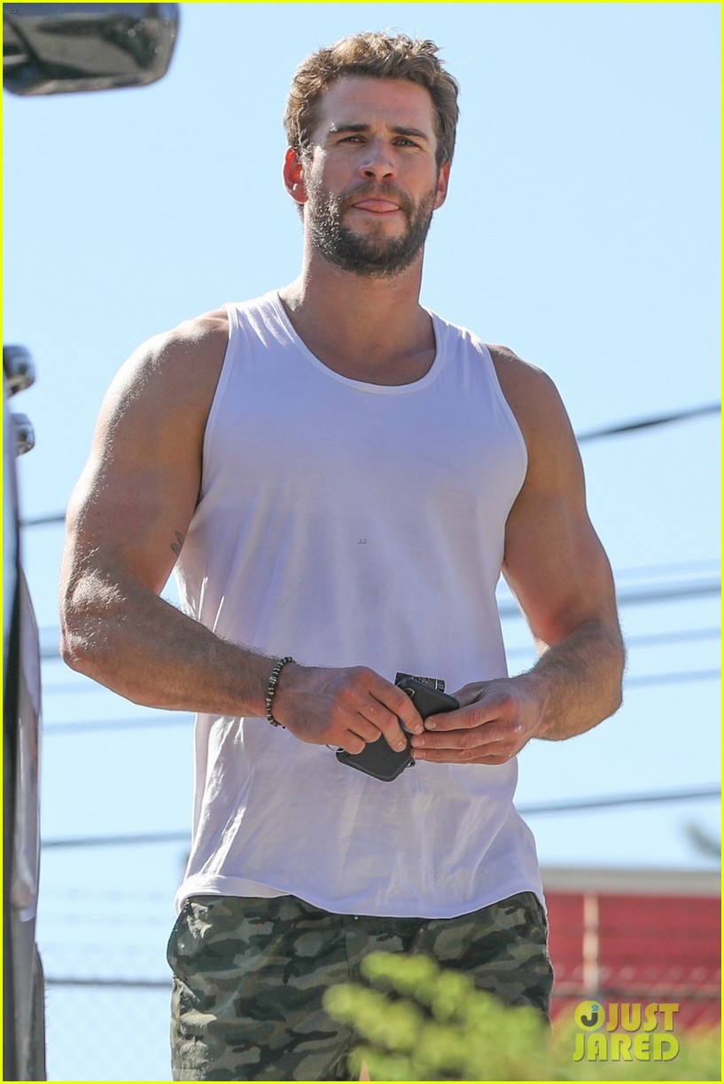 Liam Hemsworth's Muscles Look So Pumped Up After His Friday Morning Workout: Photo 4426943 ...