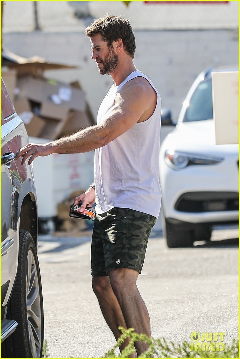 Liam Hemsworth's Muscles Look So Pumped Up After His Friday Morning ...