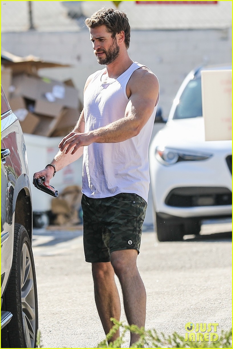 Liam Hemsworth's Muscles Look So Pumped Up After His Friday Morning ...