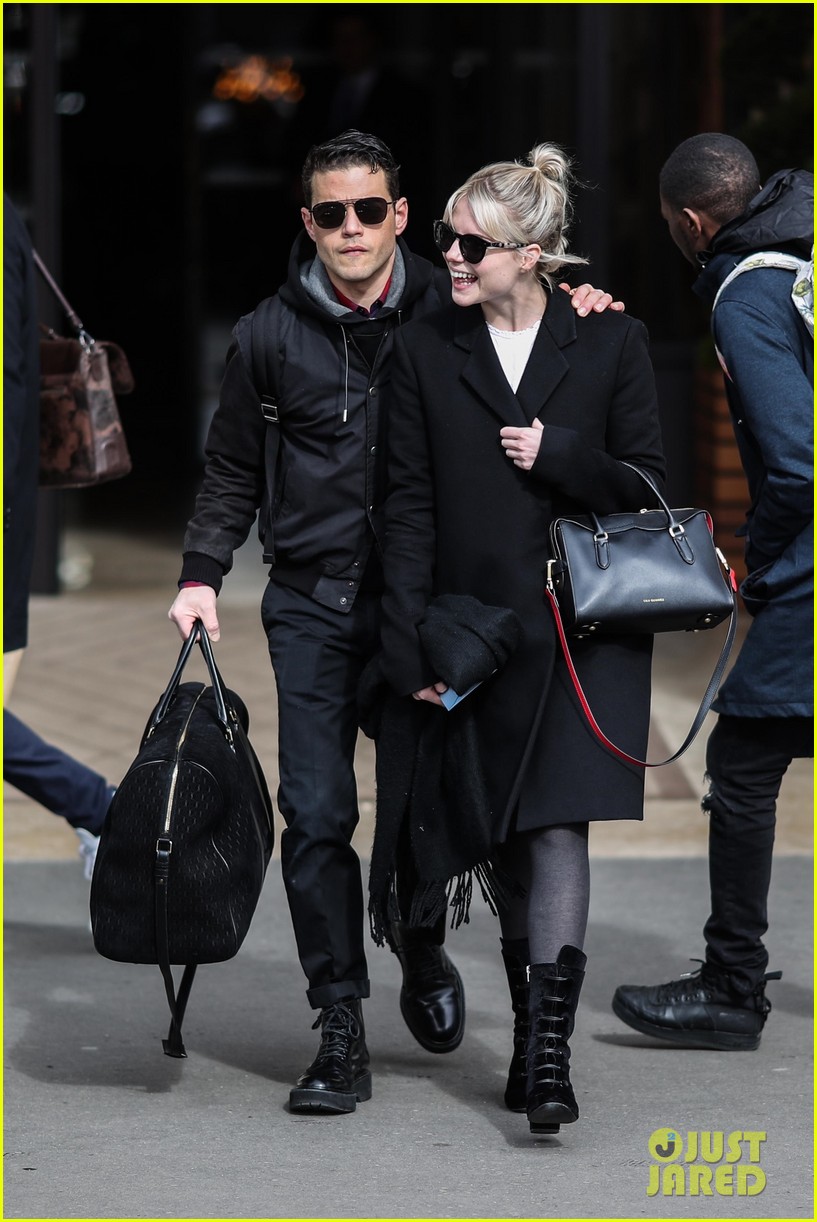 Rami Malek & Lucy Boynton Make Such a Cute Couple While Stepping Out in ...