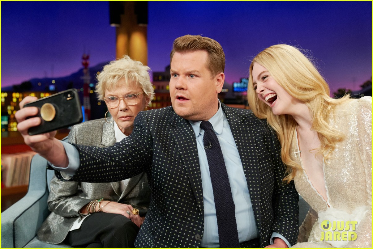 Annette Bening Witnessed Elle Fanning's First Real Kiss: It's 'On ...