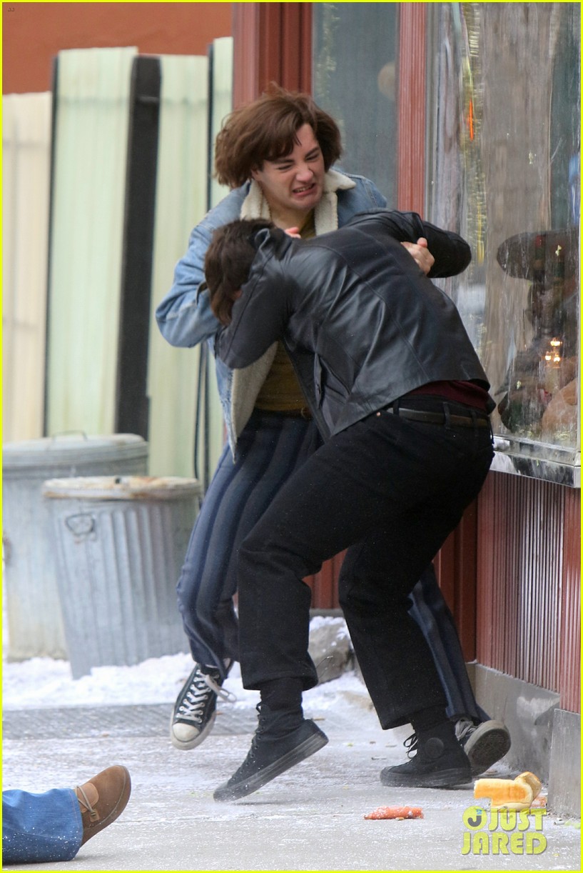 Michael Gandolfini Films a Fight Scene as Young Tony Soprano: Photo ...