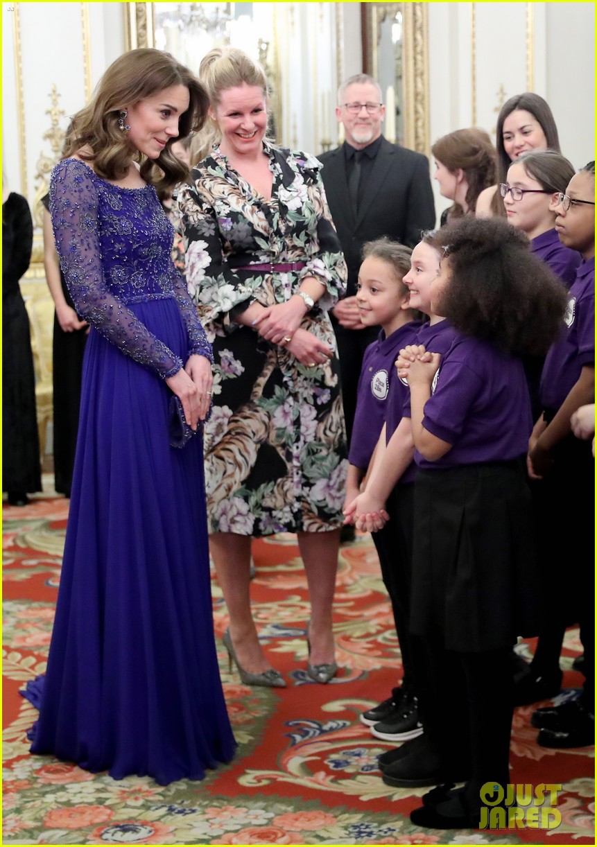 Duchess Kate Middleton Is a Vision in Blue at Place2Be's 25th ...