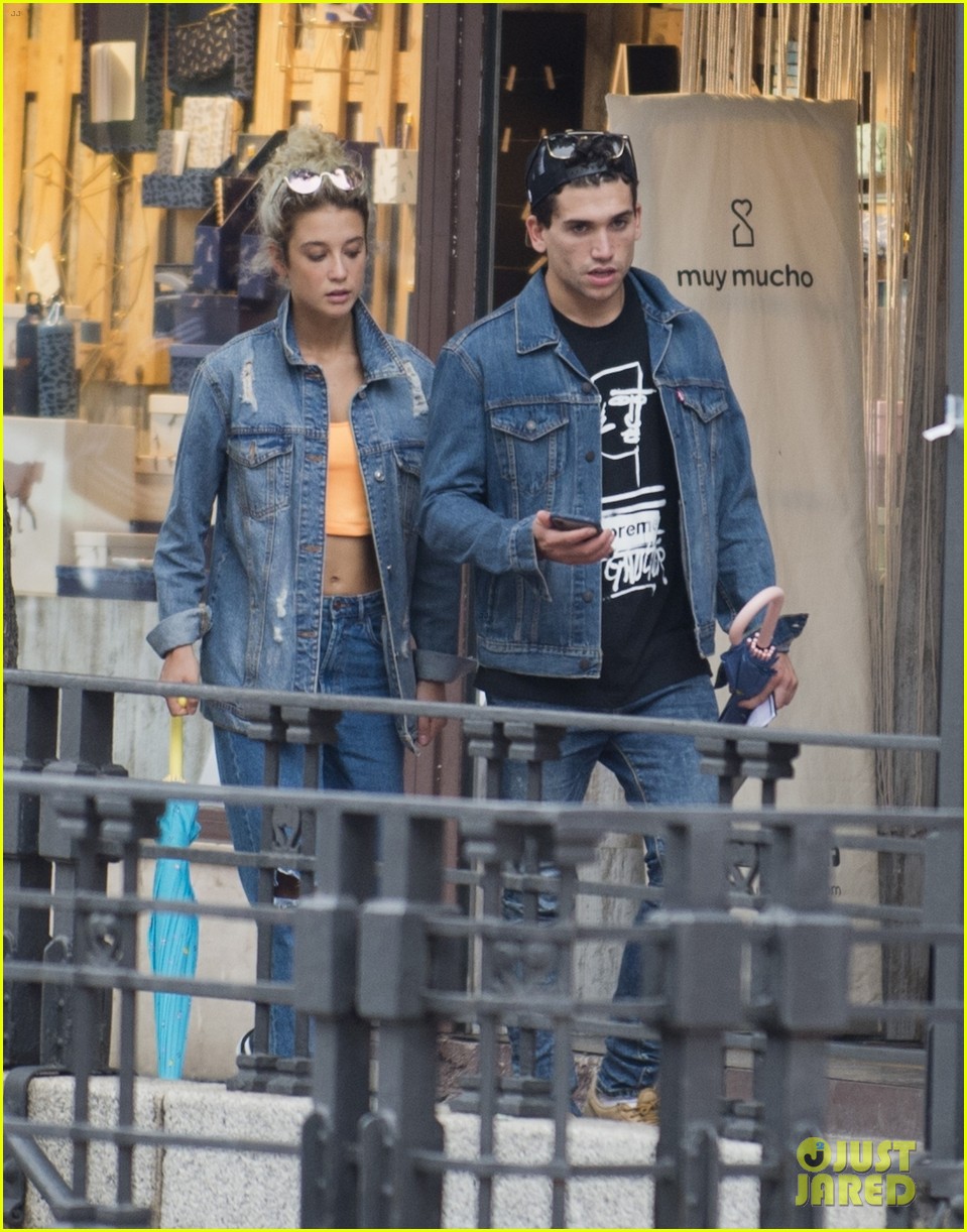 Money Heist's Jaime Lorente & Maria Pedraza Wear Matching Denim Jackets in Throwback Pictures ...