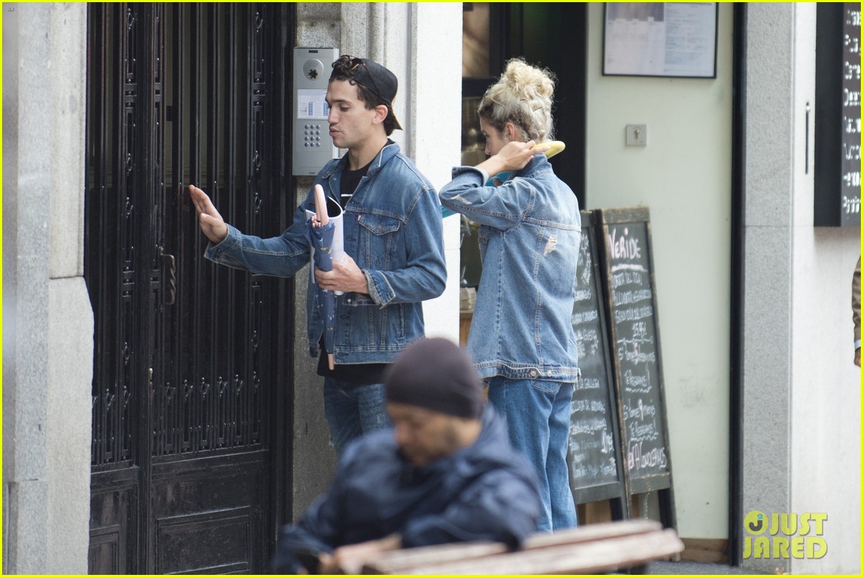 Money Heist's Jaime Lorente & Maria Pedraza Wear Matching Denim Jackets in Throwback Pictures ...