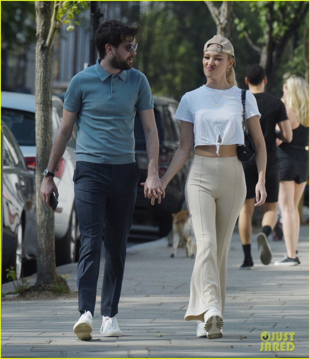 Jack Whitehall Holds Hands with New Girlfriend Roxy Horner During a ...