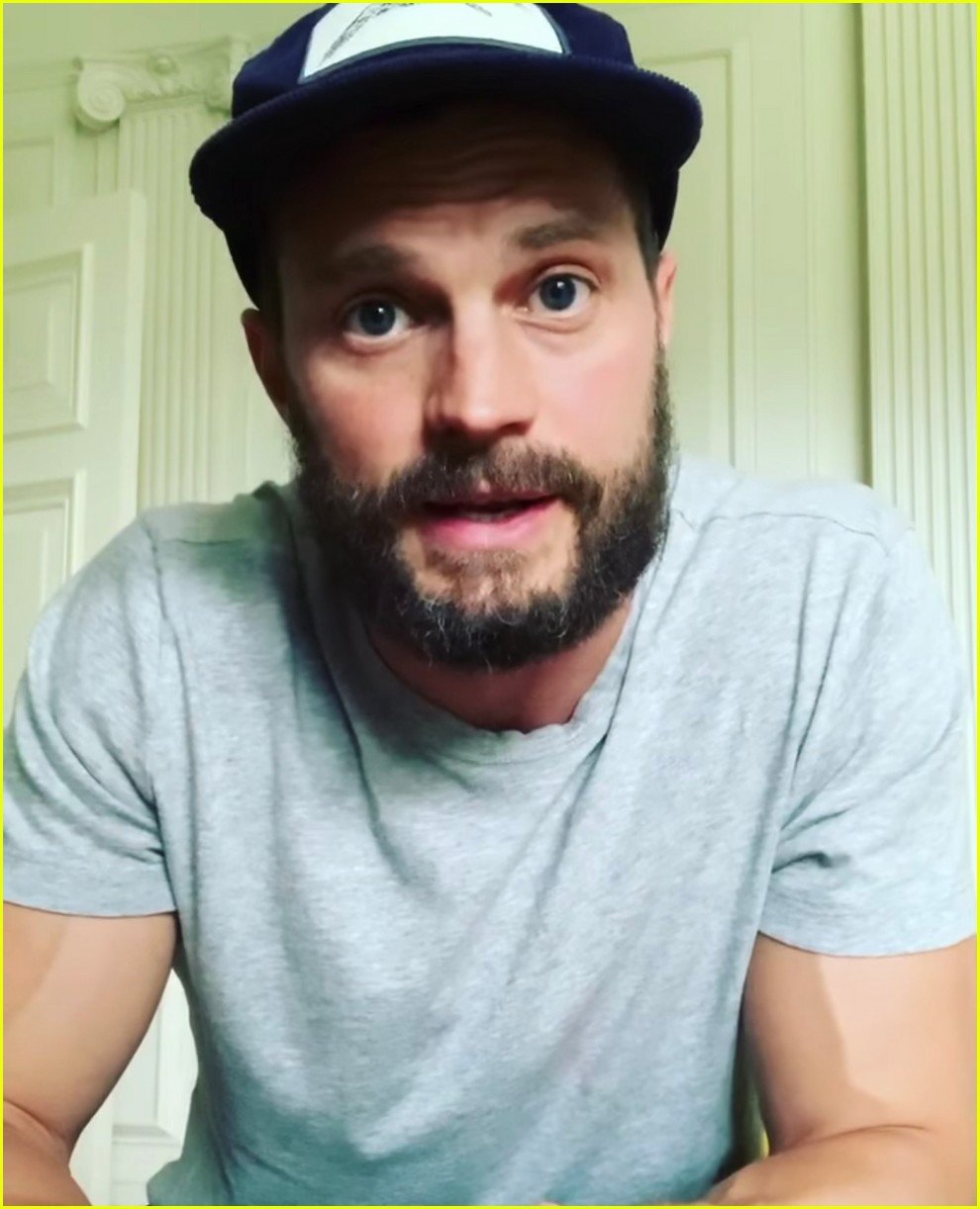 Jamie Dornan Has Been Doing Bicep Curls in Quarantine & It Shows (Video ...