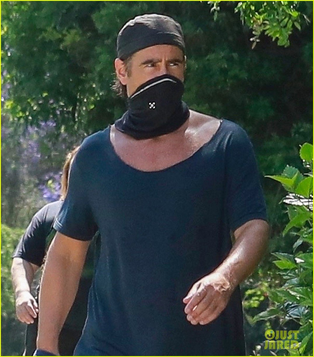 Colin Farrell Takes His Dog for a Walk at Griffith Park: Photo 4460362 ...