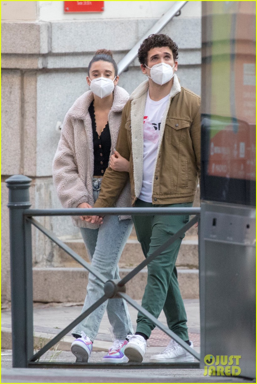 Money Heist's Jaime Lorente & Maria Pedraza Go for Masked Stroll in Madrid!: Photo 4459766 ...