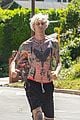 Machine Gun Kelly Goes on a Shirtless Jog in LA Amid Quarantine: Photo ...