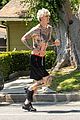 Machine Gun Kelly Goes on a Shirtless Jog in LA Amid Quarantine: Photo ...