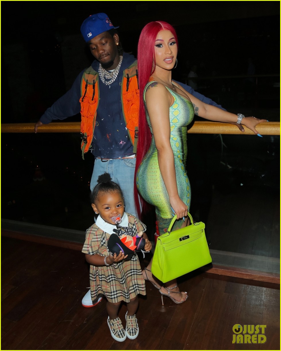 Cardi B & Offset's Daughter Kulture Photo Bombed Their Father's Day Pic ...