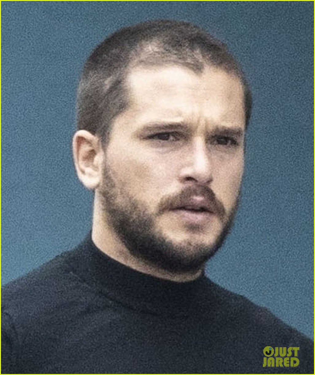 Kit Harington Debuts a New Buzz Cut During a Walk with His Dog: Photo ...