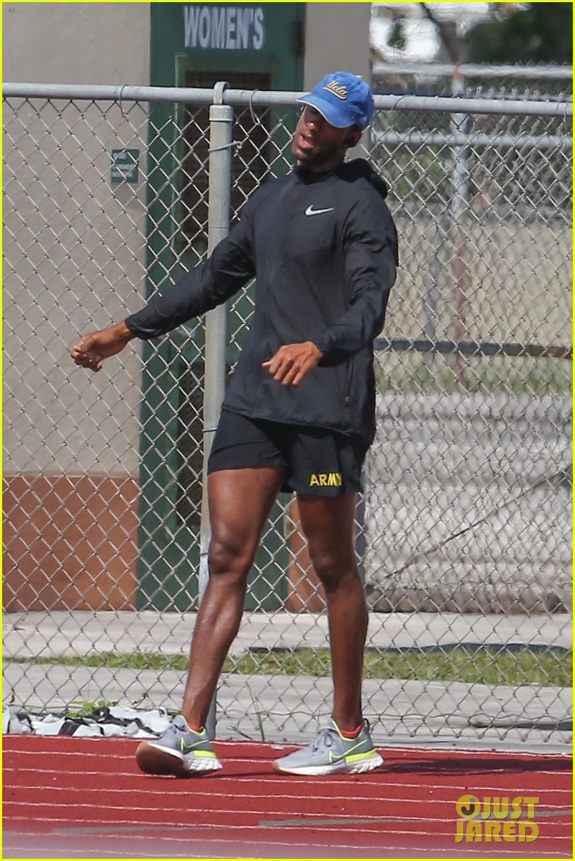 New 'Bachelor' Matt James Heads to an Empty Stadium for a Workout Amid ...